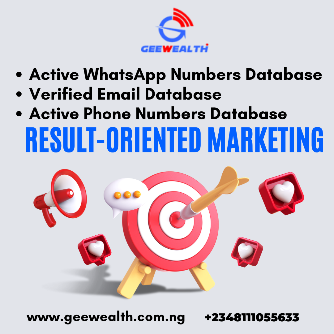 Introducing Active Nigerian Phone Numbers Database for Dynamic Bulk SMS ...